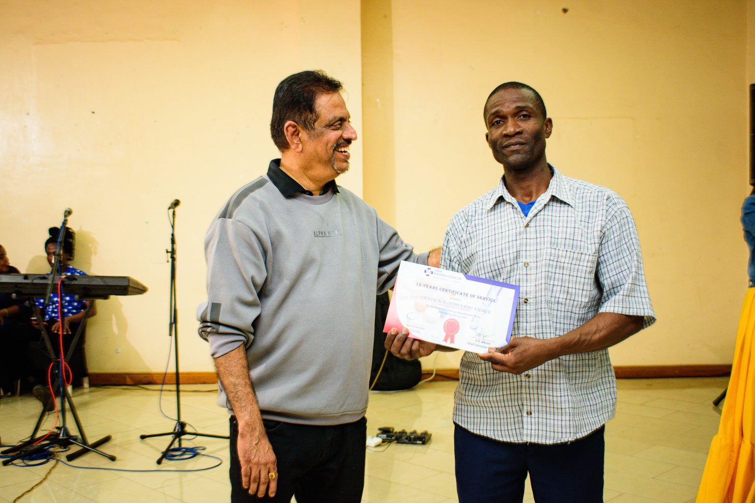 STAFF RECOGNITION - Simba Pharmaceuticals Ltd